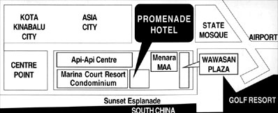 Location Map - The Colonnades Condominium